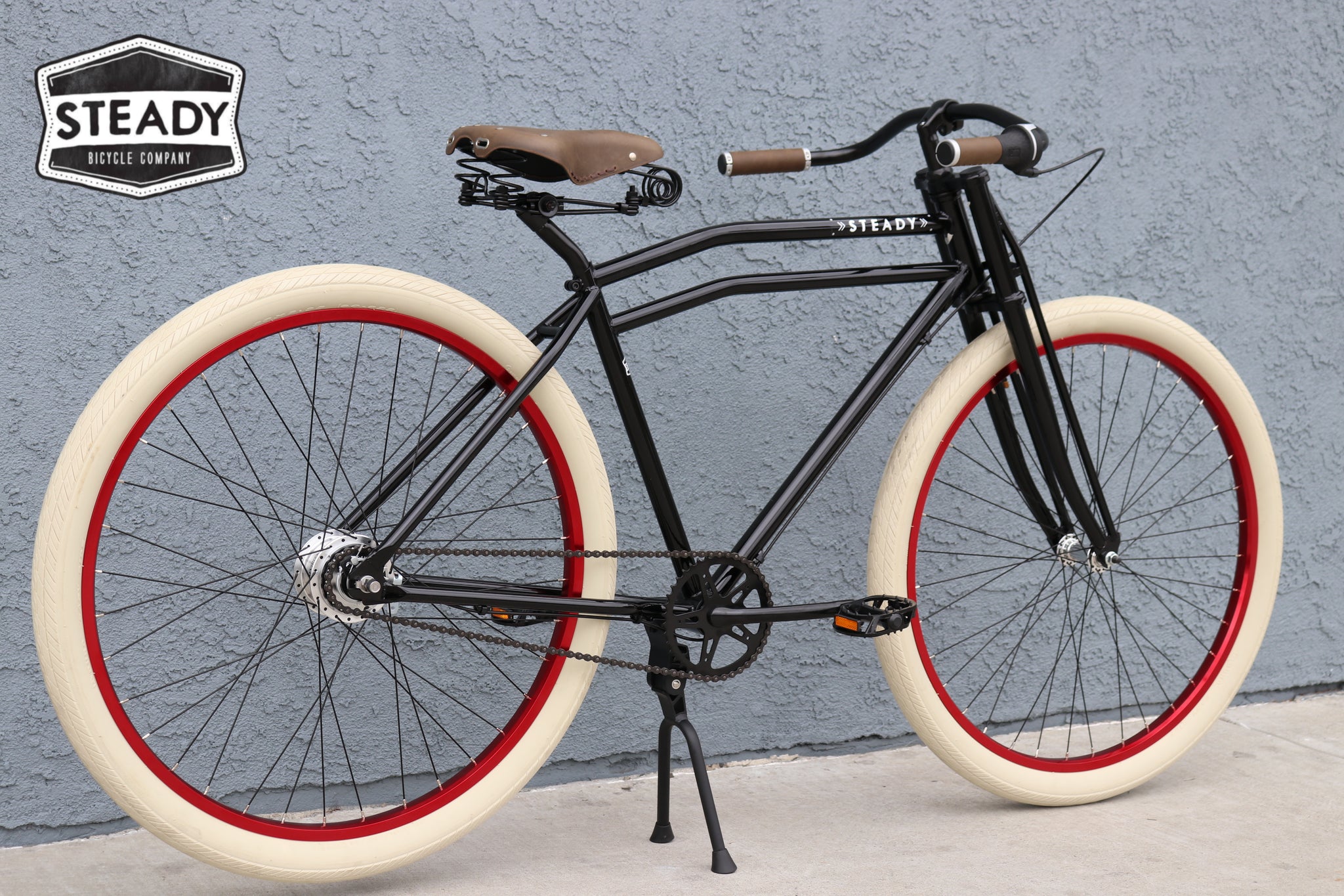 STEADY BICYCLE COMPANY - CAFE RACER AND RAT ROD BEACH CRUISER BIKES