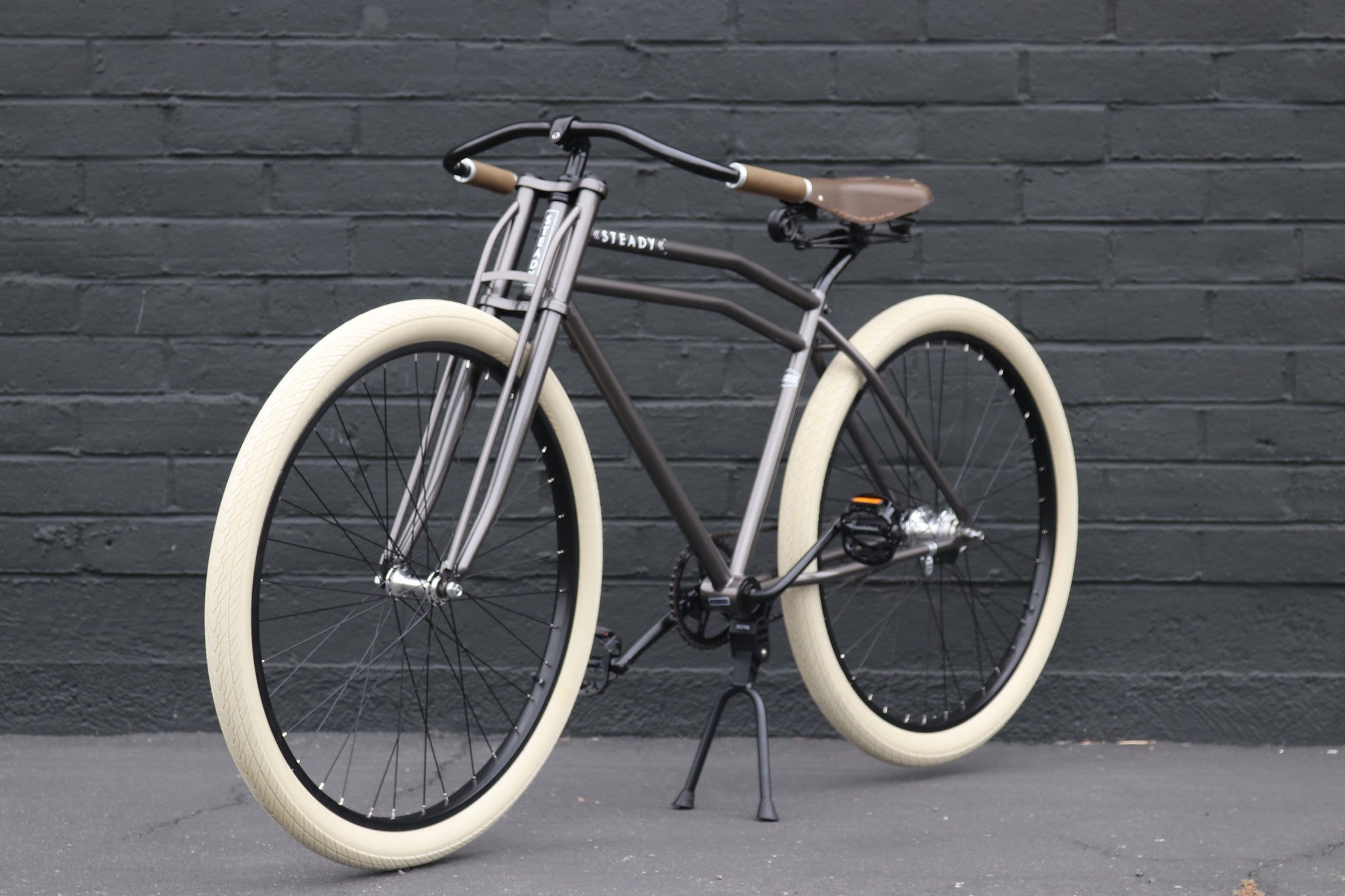 STEADY BICYCLE COMPANY - CAFE RACER AND RAT ROD BEACH CRUISER BIKES