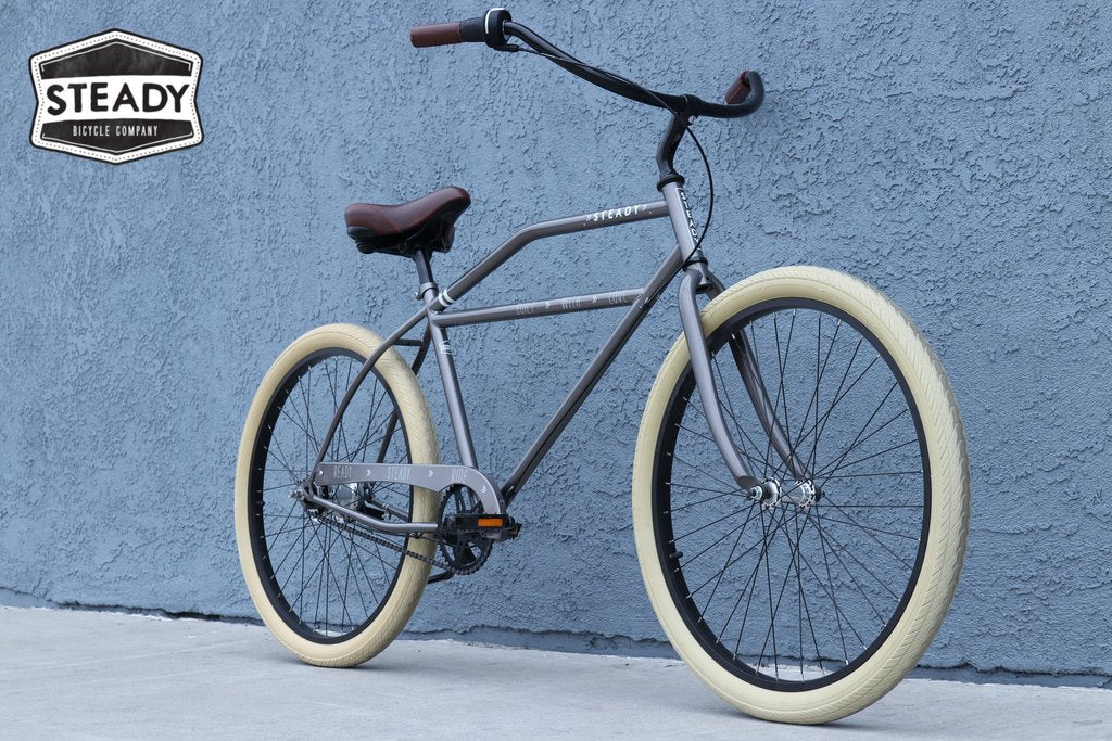STEADY BICYCLE COMPANY - CAFE RACER AND RAT ROD BEACH CRUISER BIKES