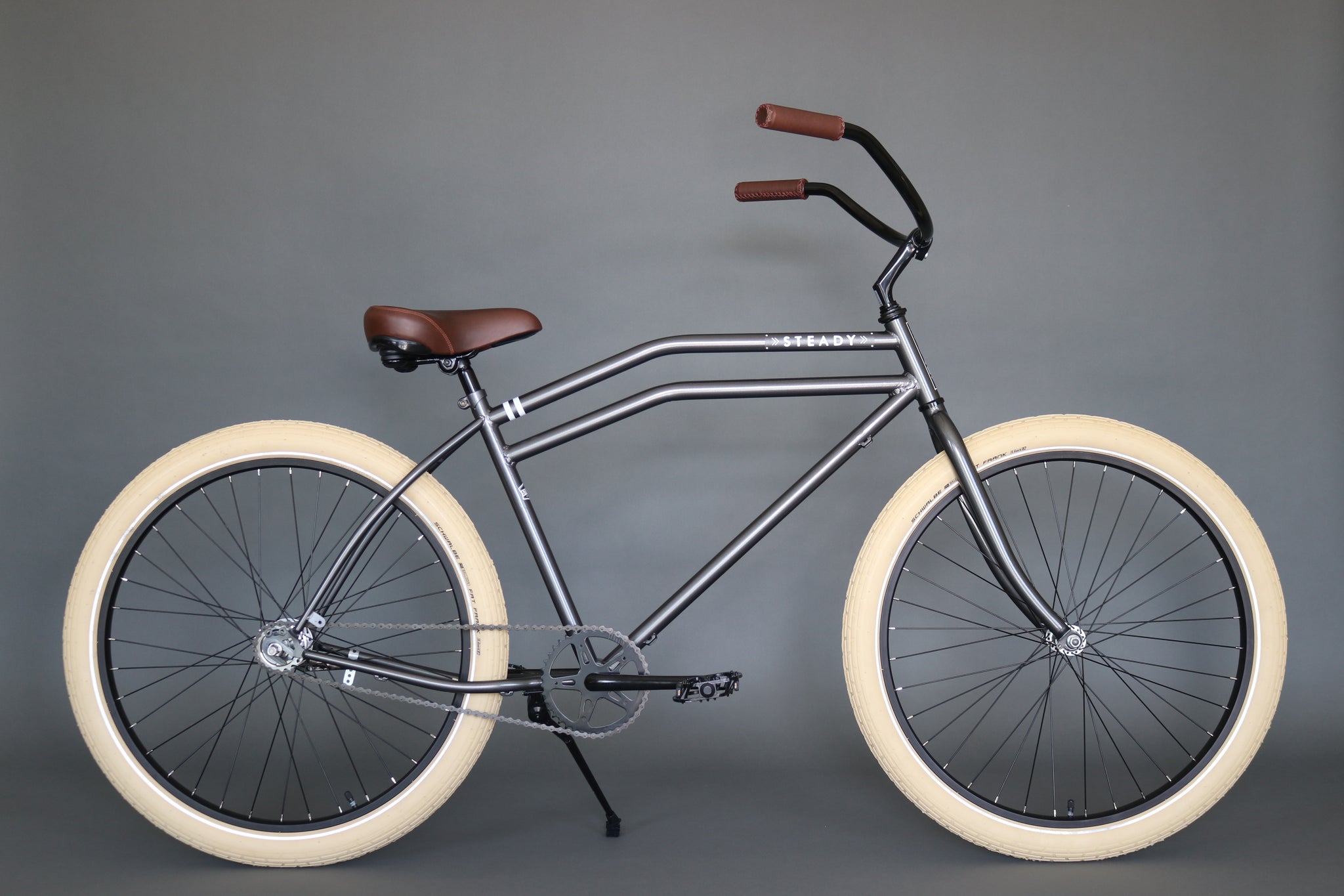 STEADY BICYCLE COMPANY - CAFE RACER AND RAT ROD BEACH CRUISER BIKES