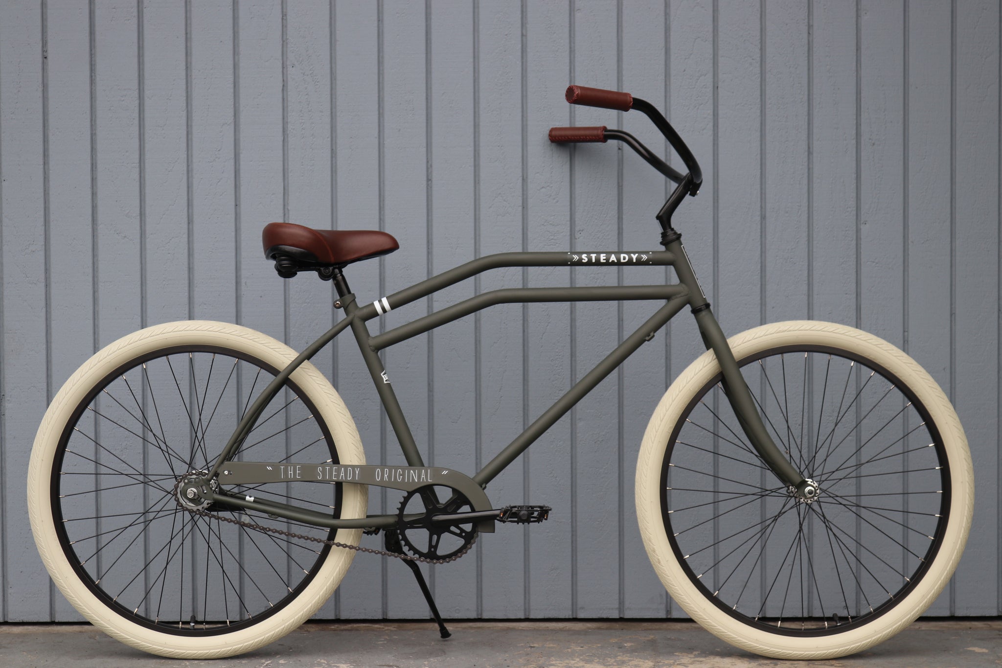 STEADY BICYCLE COMPANY - CAFE RACER AND RAT ROD BEACH CRUISER BIKES