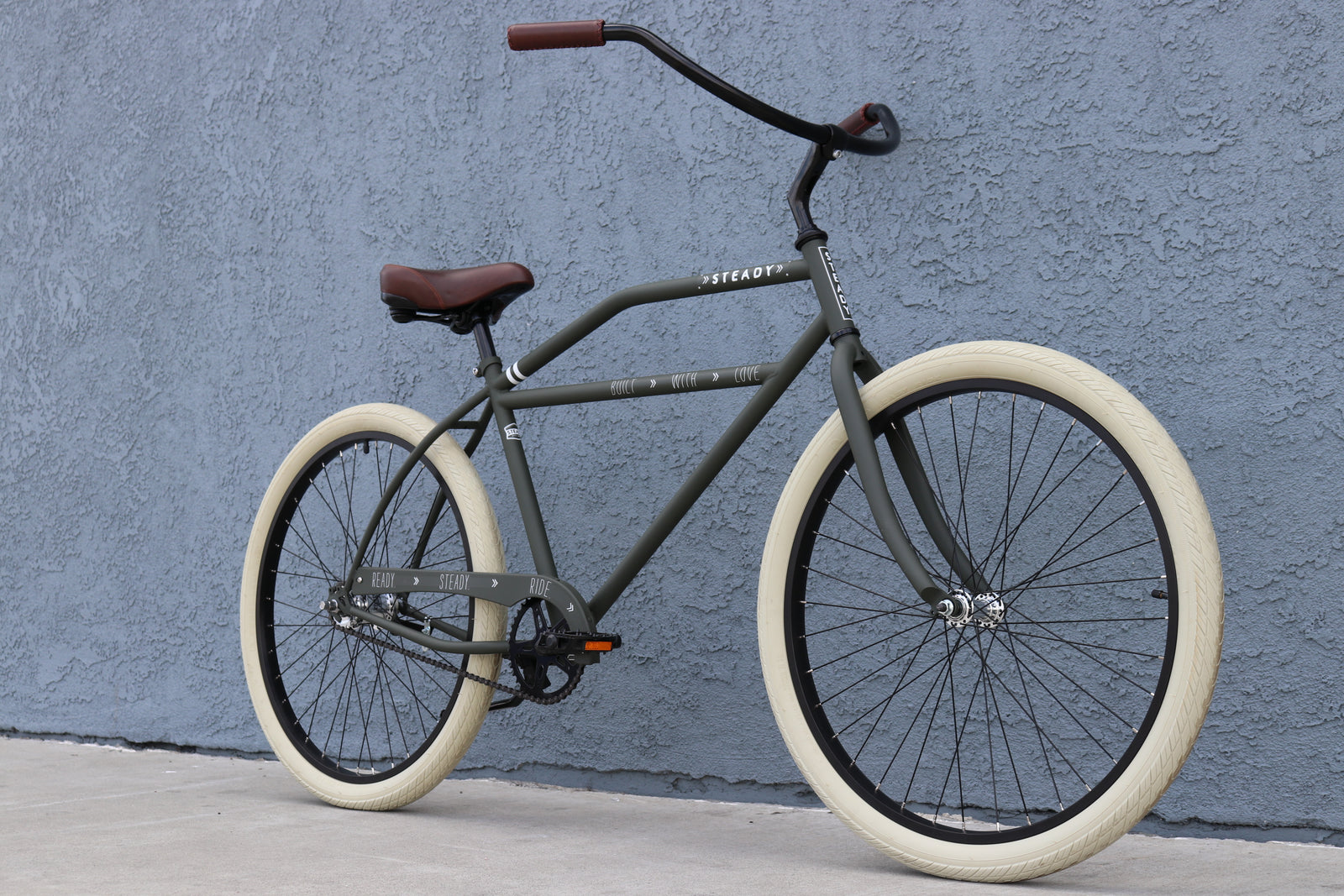 STEADY BICYCLE COMPANY - CAFE RACER AND RAT ROD BEACH CRUISER BIKES
